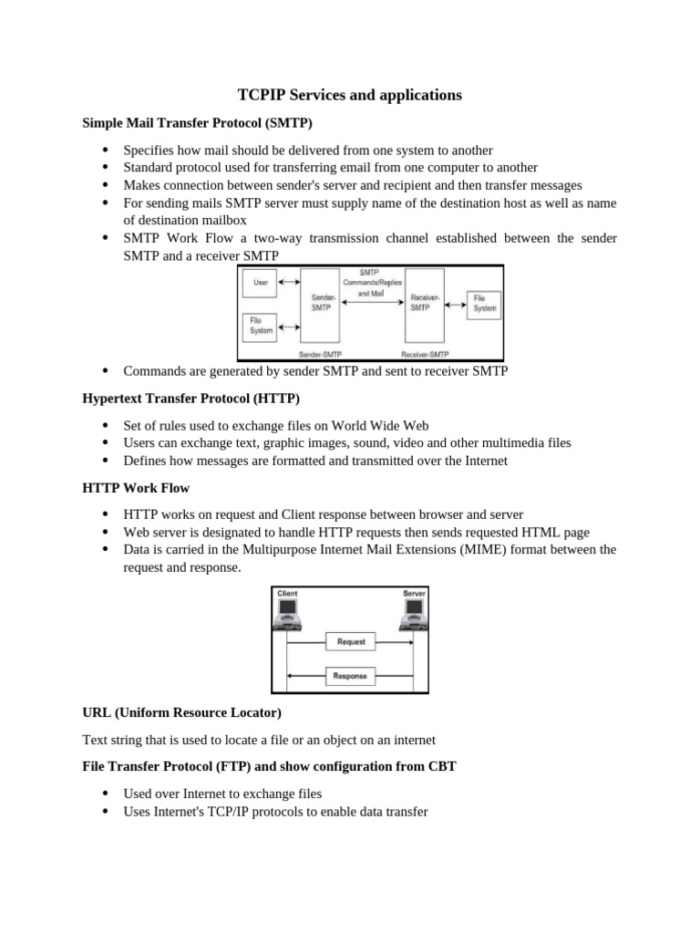 2. TCPIP application services | PDF