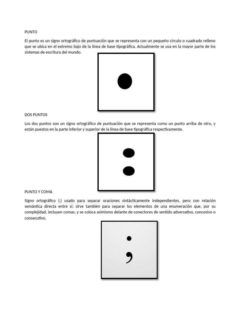 Signos de Puntuacion | PDF | Puntuación | Coma