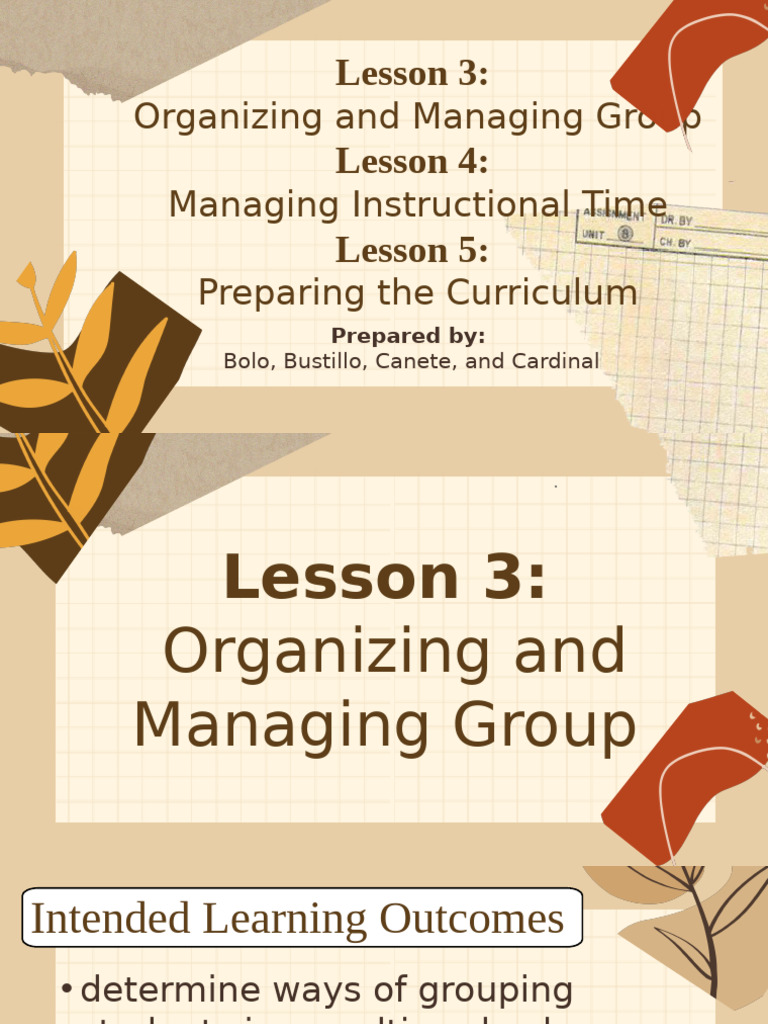 Managing Multigrade Classroom Dynamics | PDF | Curriculum | Teachers
