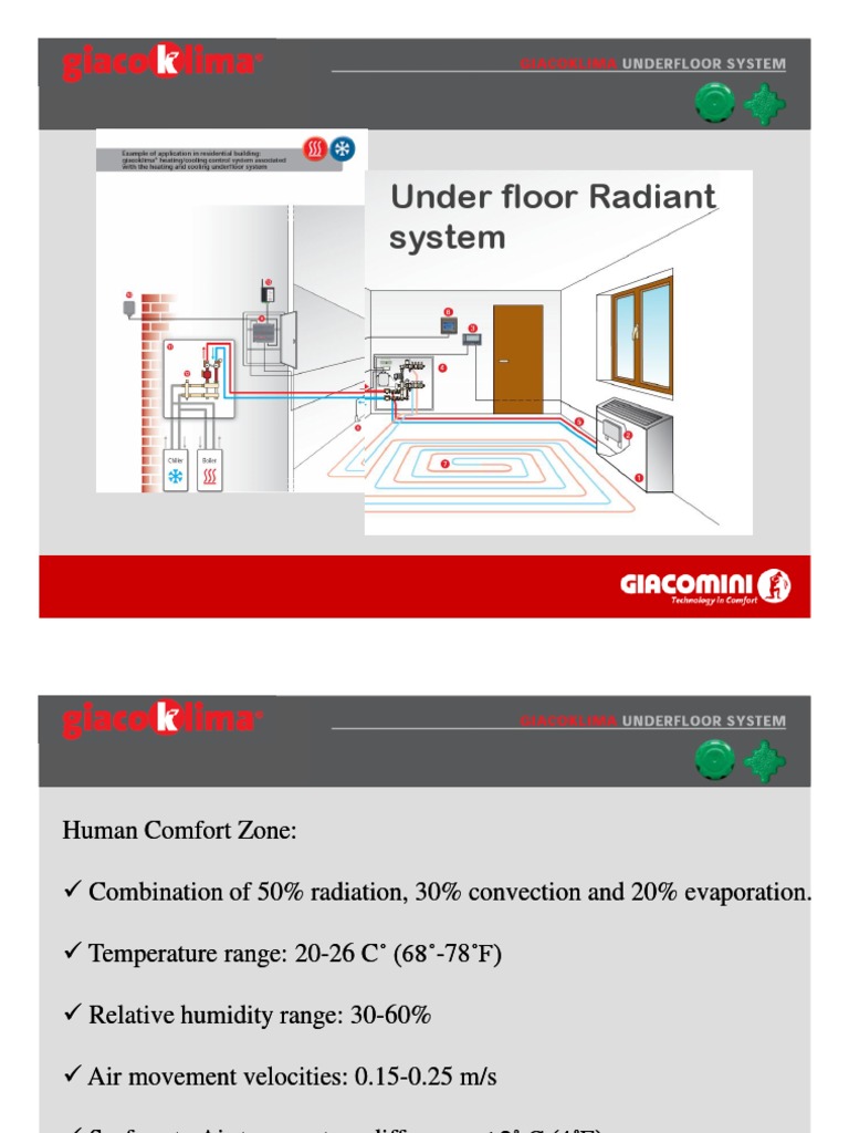 Radiant Cooling Presentation | PDF | Air Conditioning | Heat Transfer