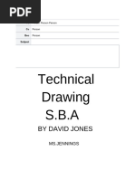 Technical Drawing Sba | PDF | Occupational Safety And Health | Safety