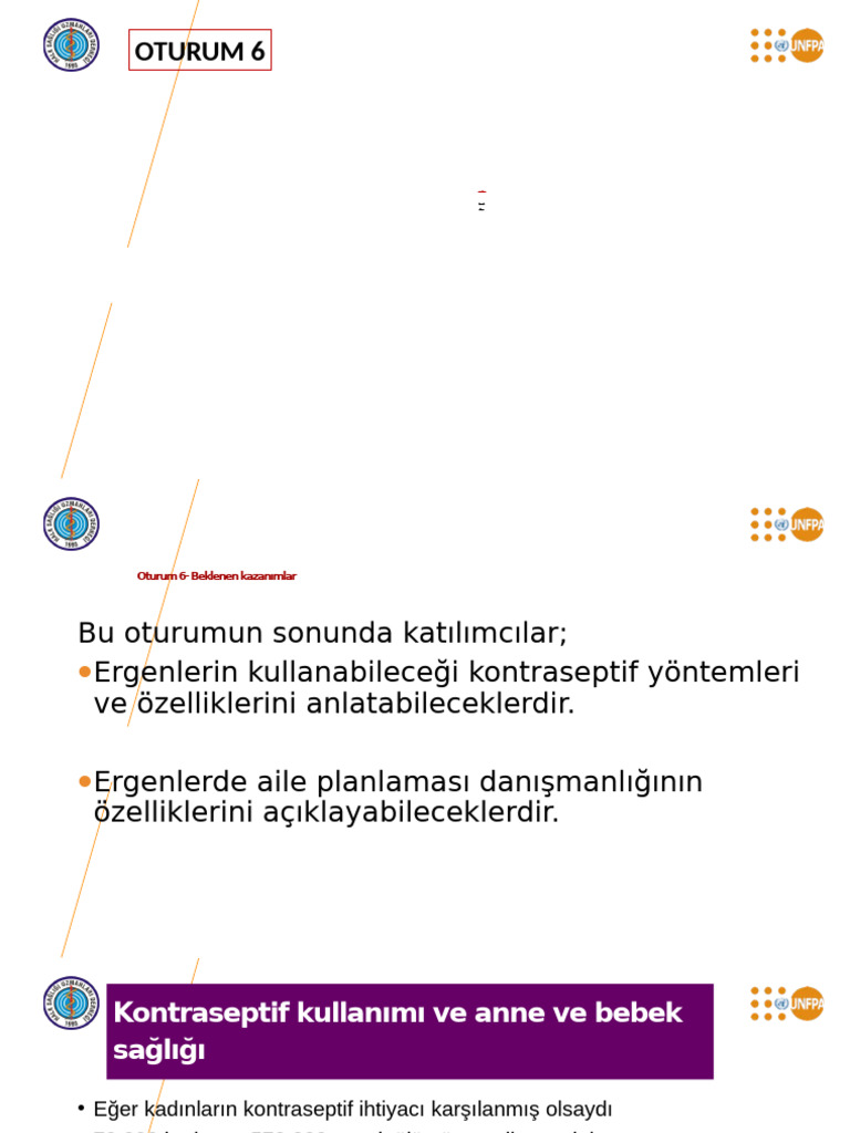 Ergenlerde Kontrasepti̇f Kullanimi | PDF
