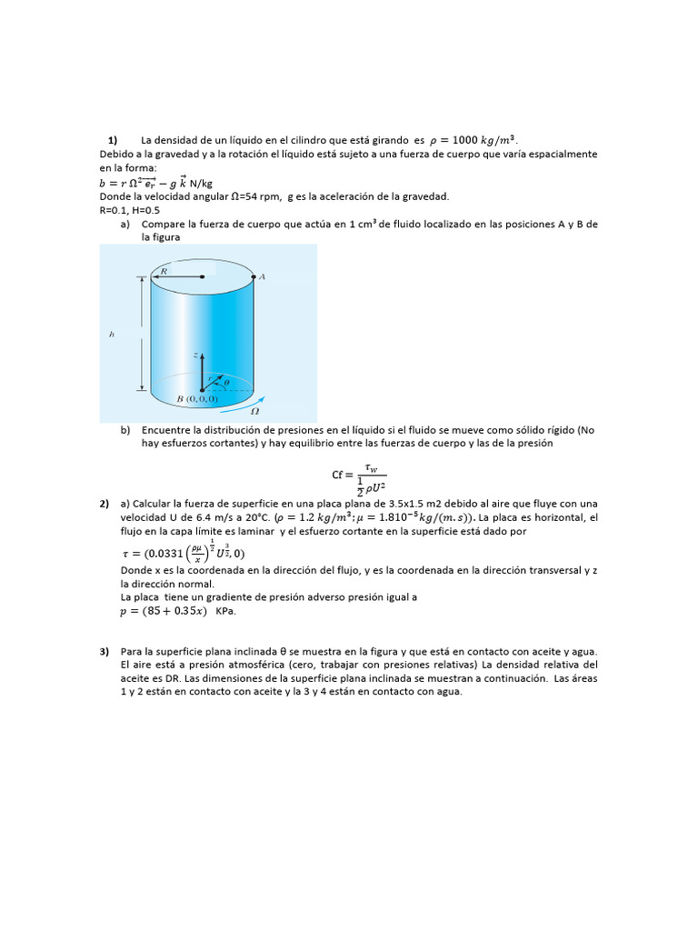 Tarea 2 SP2025-1 | PDF | Presión | Líquidos