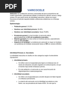 Grados de Varicocele: Clasificación y Evaluación | PDF | Sistema ...
