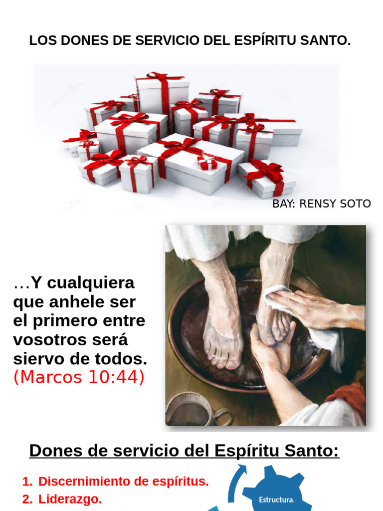 los-dones-de-servicio-del-espritu-santo-171206132553 | PDF | Fe | Teología