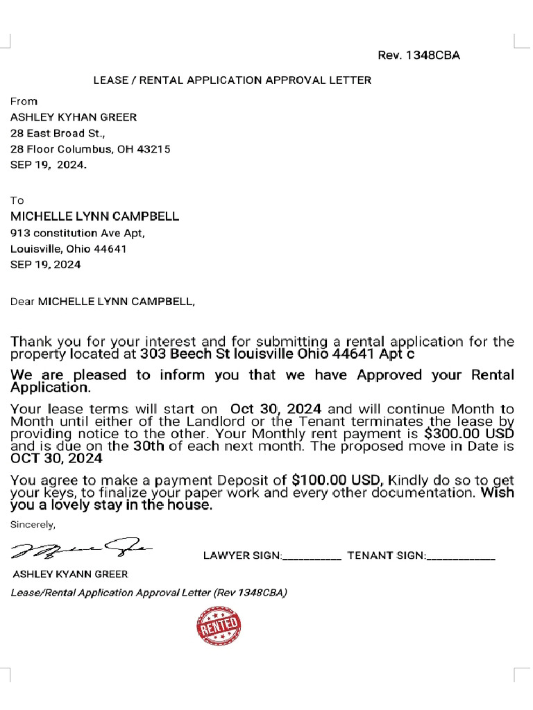 Approval Letter | PDF