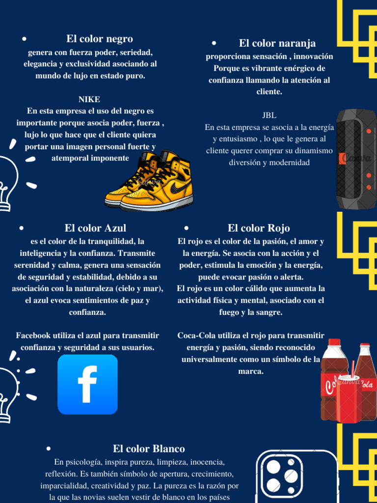 Colores que Inspiran Confianza y Seriedad | PDF | Color | Rojo