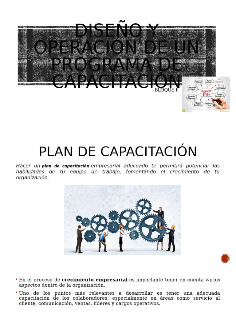 Diseño y Operación de Un Programa de Capacitación | PDF