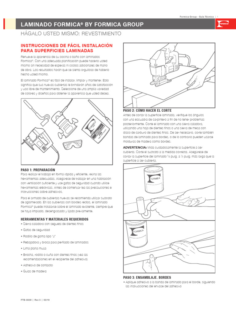 Installing Laminate | PDF | Adhesivo