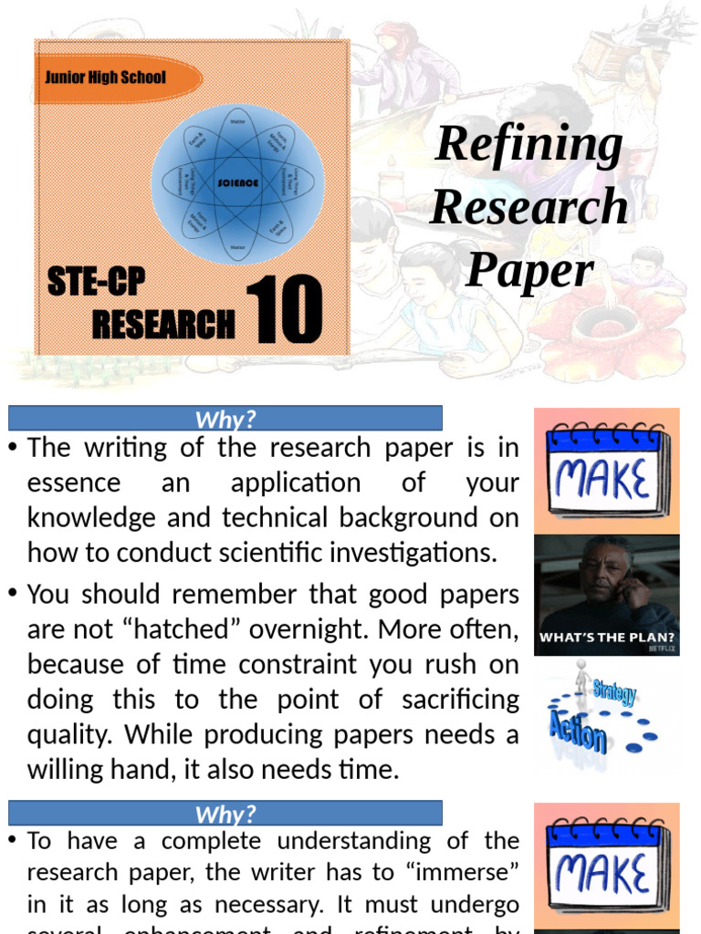 Refining Research Papers Q3 | PDF