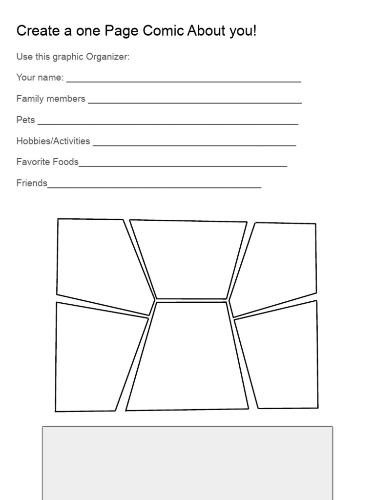 Template: Getting to Know You Cartoon | PDF