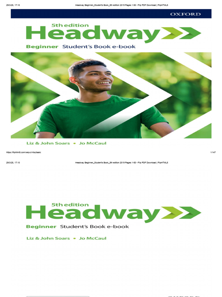 Headway Beginner - Student's Book - 5th Edition 2019 Pages 1-50 - Flip ...