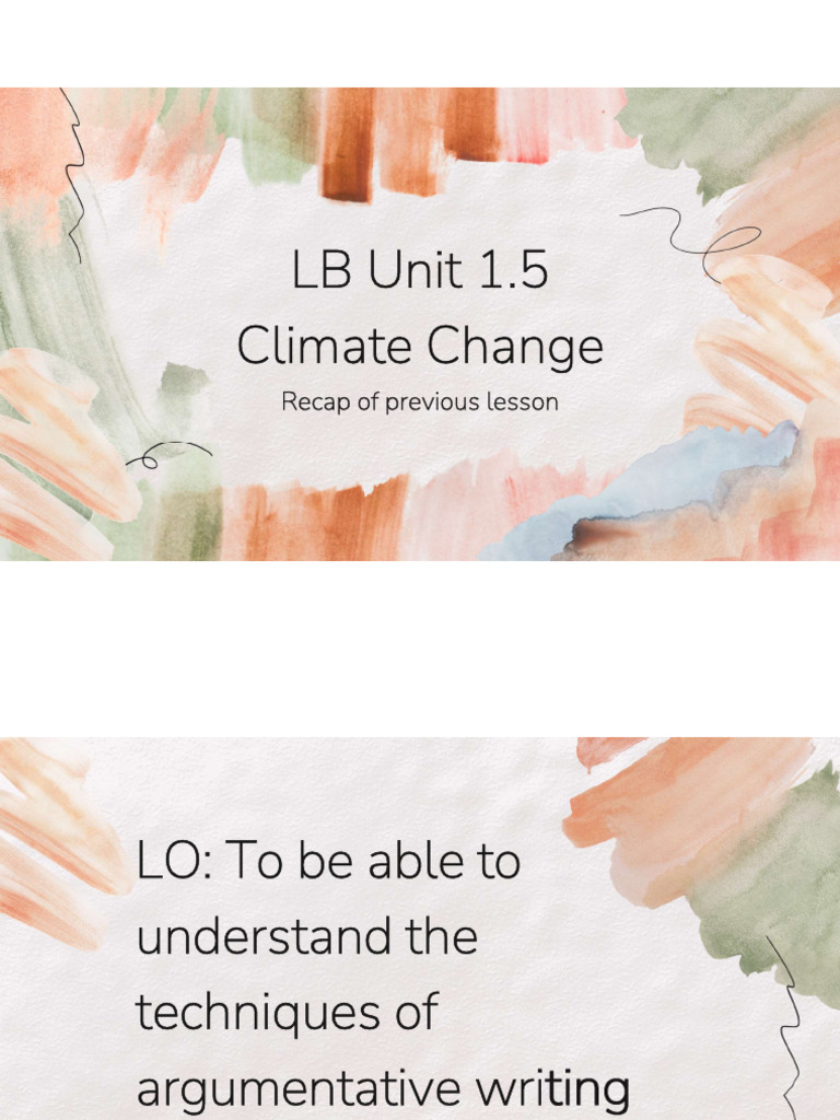 Argumentative First Part | PDF