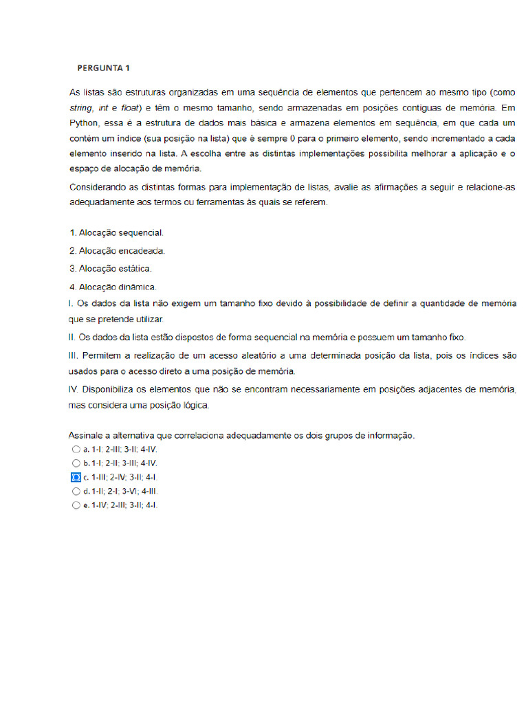 Atividade Avaliativa 04 Algoritmos E Programação De Computadores Ii Pdf