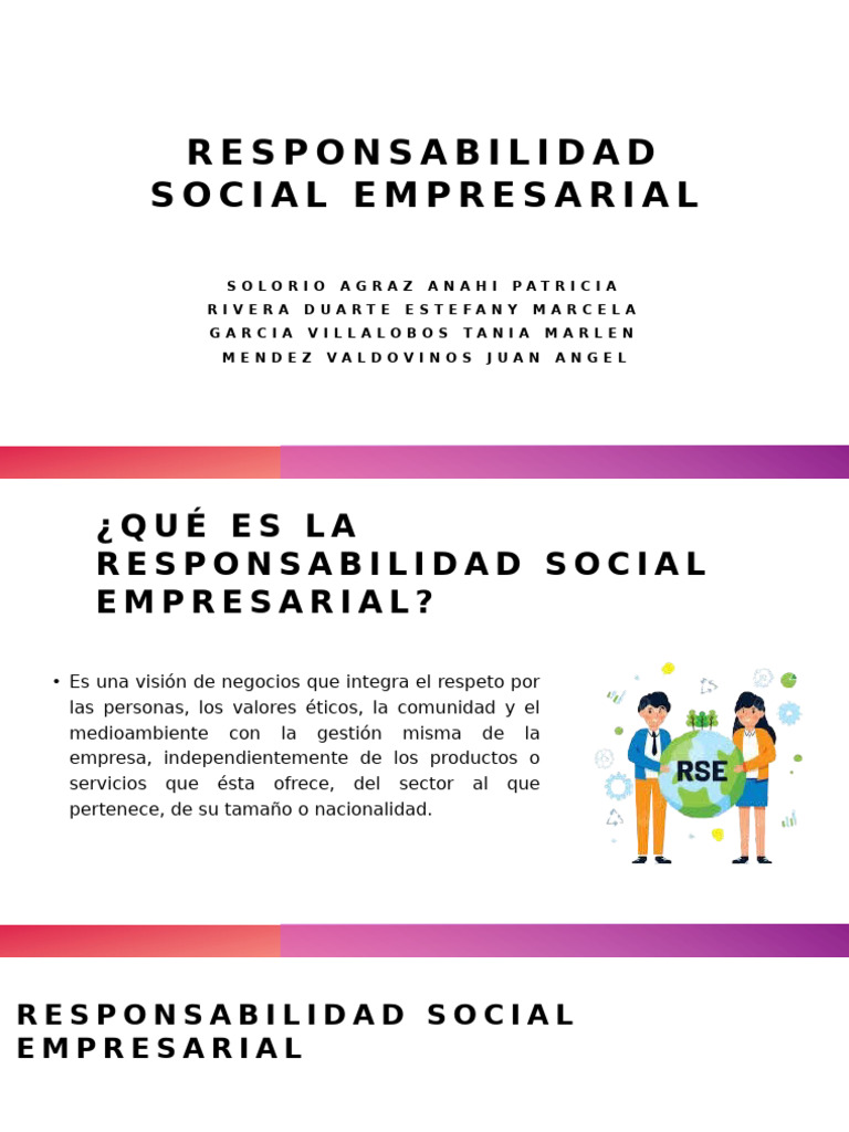 Responsabilidad Social Empresarial | PDF | Business | Responsabilidad social corporativa