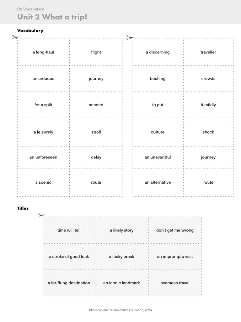 RF C2 CA U2 What A Trip | PDF