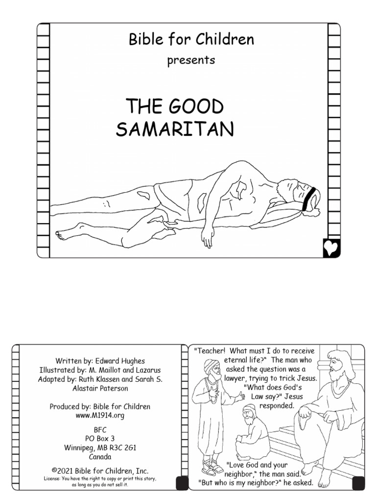 46 The Good Samaritan English CB6 | PDF | Jesus | Religious Belief And ...