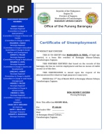 Barangay Officials Directory | PDF