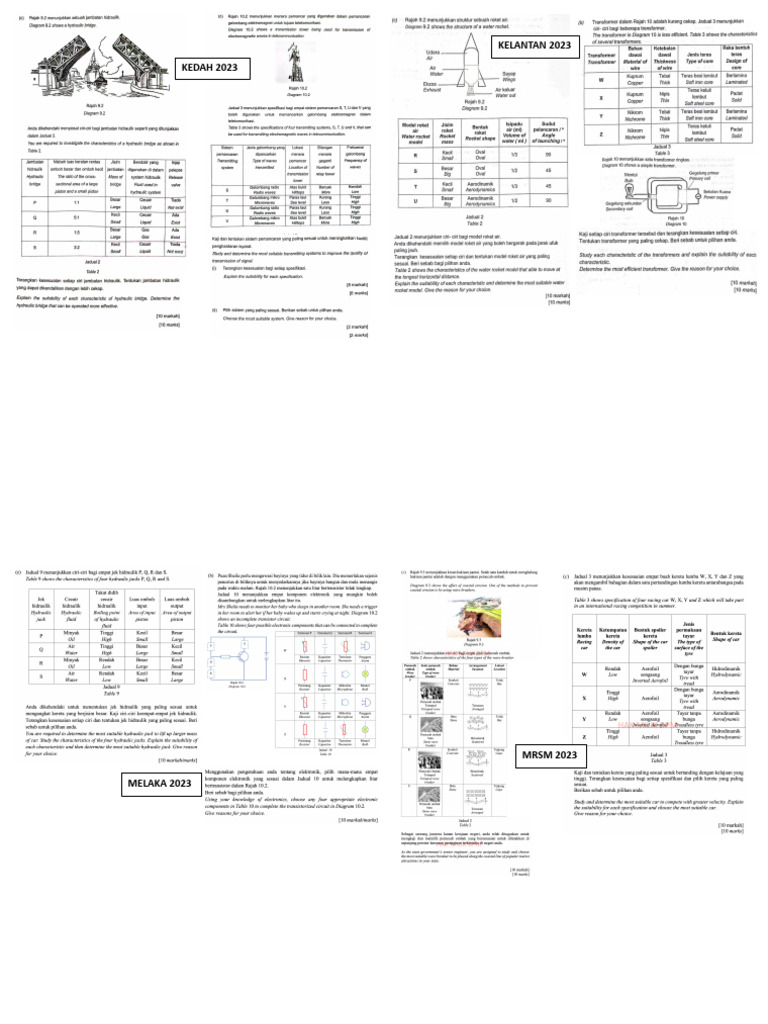 SECTION B STQ 2023 | PDF