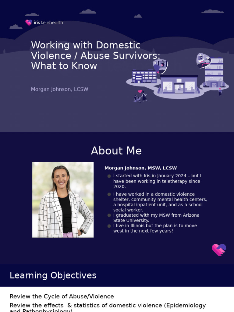 DV Powerpoint - | PDF | Domestic Violence | Mental Health