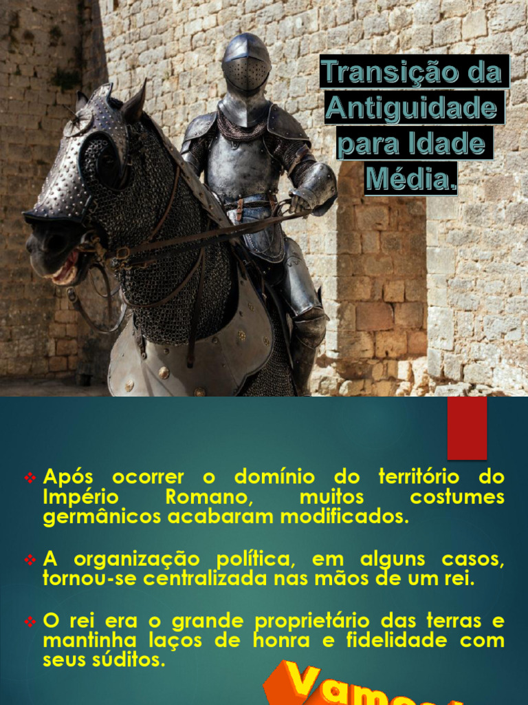 Transição da Antiguidade à Idade Média | PDF | Feudalismo | Idade Média