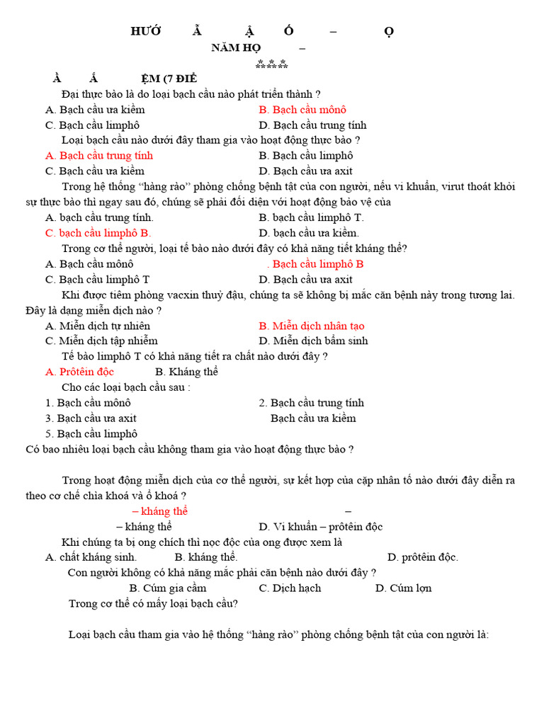 Sinh học CKI | PDF