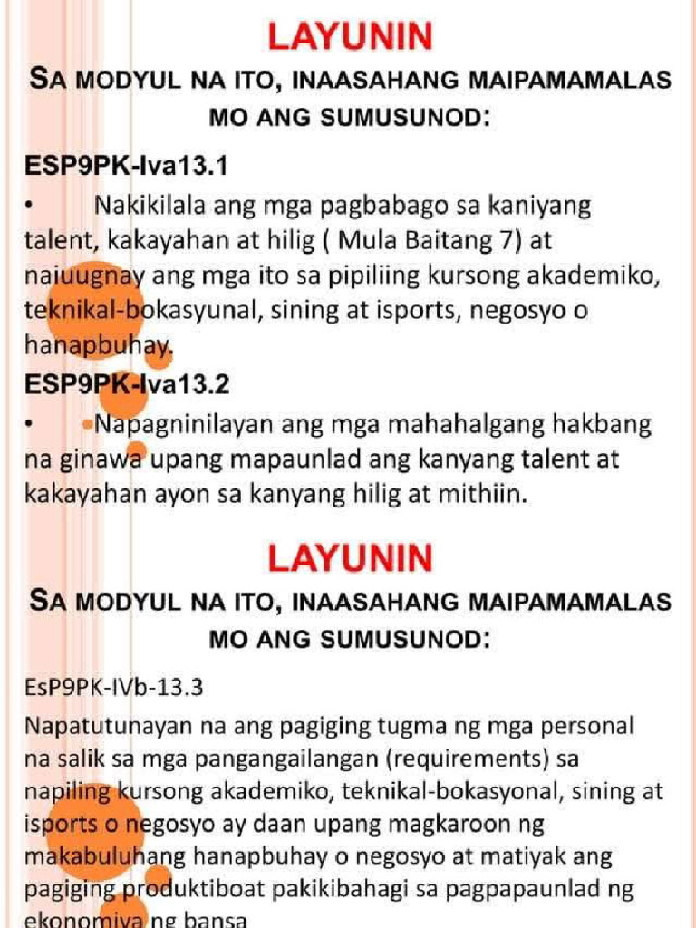 Mga Pansariling Salik | PDF