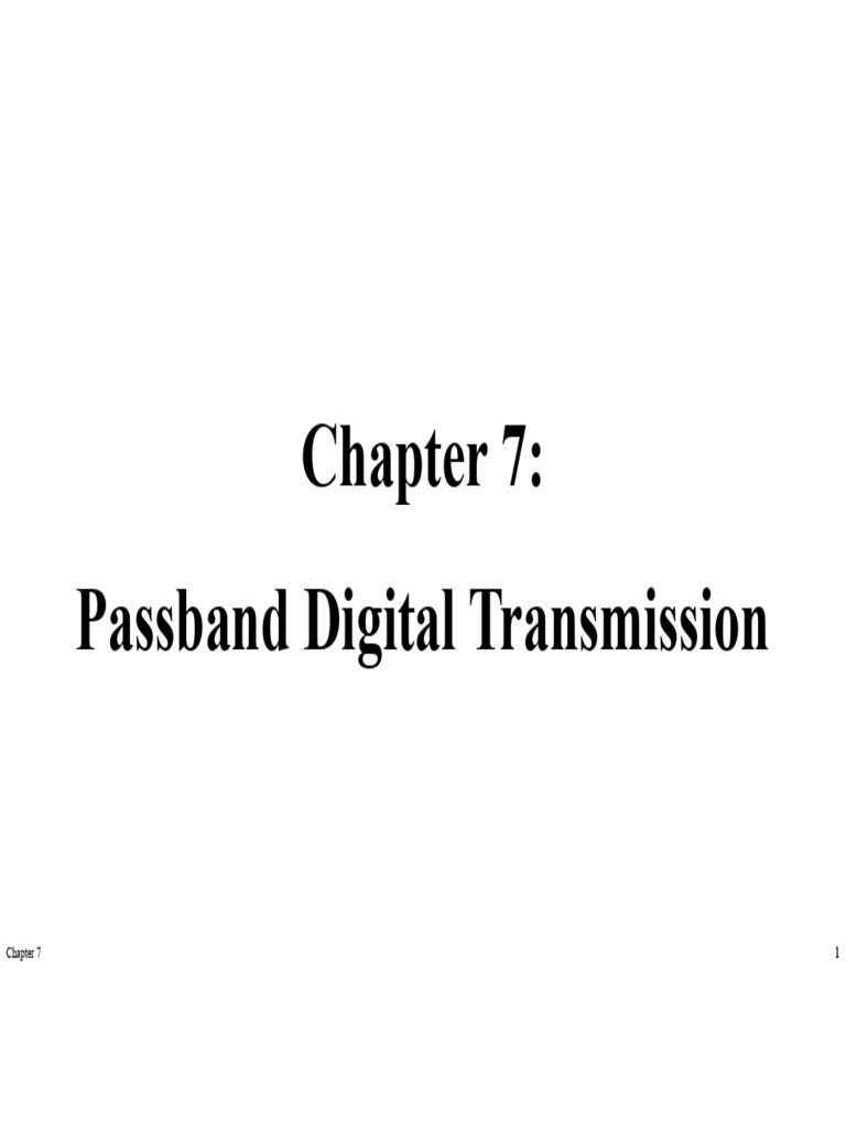 6-Digital Modulation | PDF | Modulation | Bandwidth (Signal Processing)