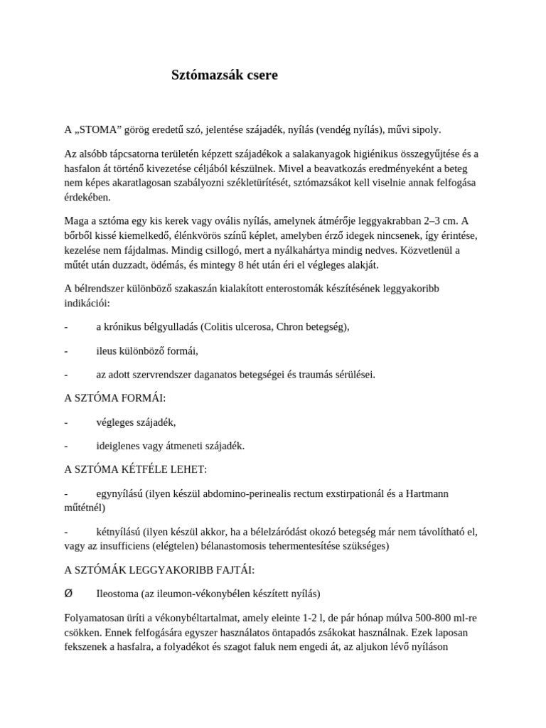 Drén Ápolása1 | PDF