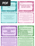 GCSE Edexcel RE (PAPER 1 Catholic Christianity) | PDF | Incarnation ...