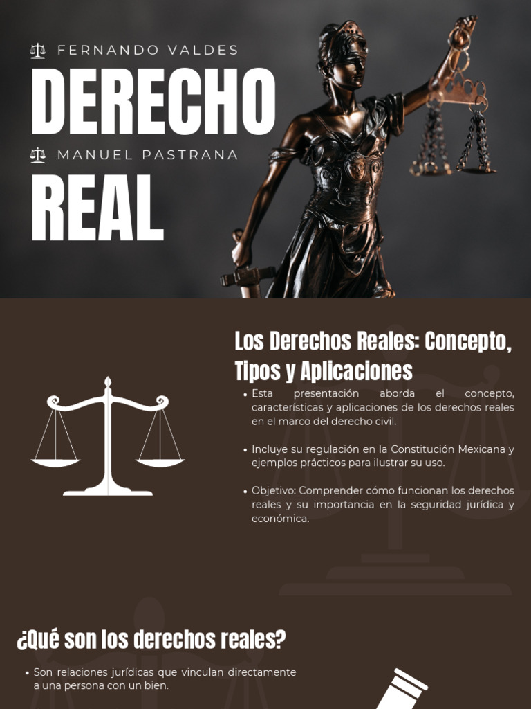 Derecho Real PDF | PDF | Propiedad | Dominio eminente