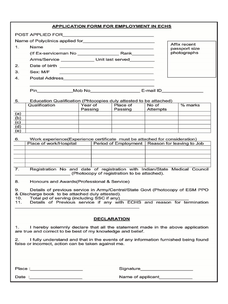 Echs-Application-Form-1-1 | PDF