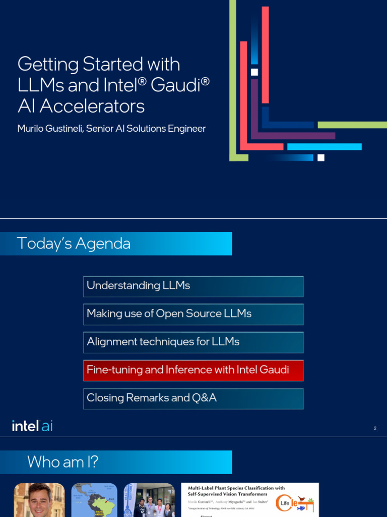 2025-02-25-Getting Started With LLMs and Intel® Gaudi® AI Accelerators - Student Ambassadors ...