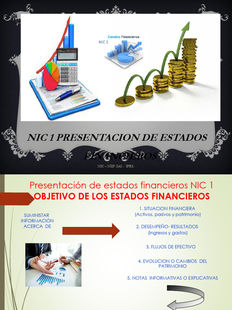 Presentación de Estados Financieros NIC 1 | PDF | normas ...