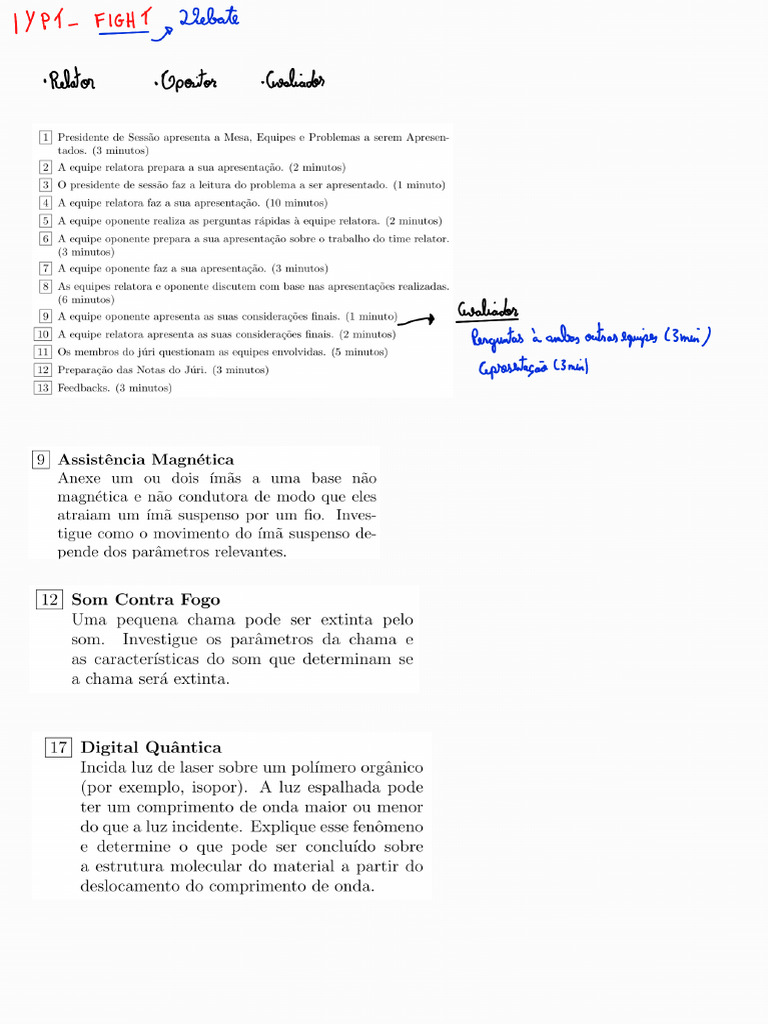 Avaliação de Discussões e Respostas em Debates | PDF | Mediana ...