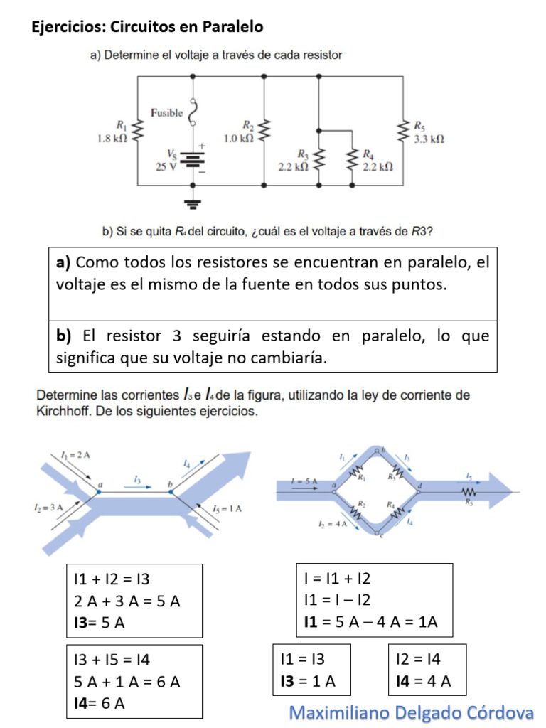 Circuitos en Paralelo | PDF
