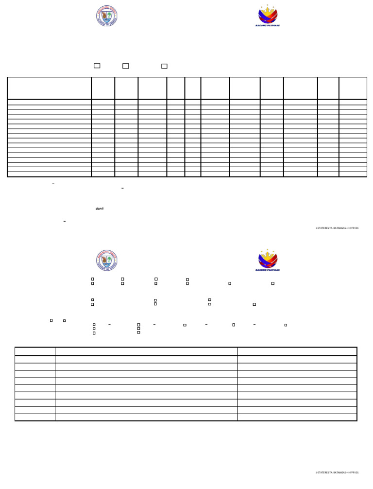 Family Profiling Form | PDF
