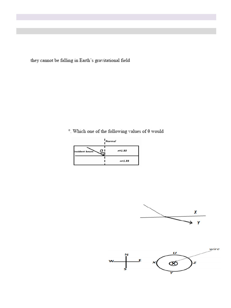 Grade 12 Physics Saturday Revision Worksheet | PDF | Transmission ...