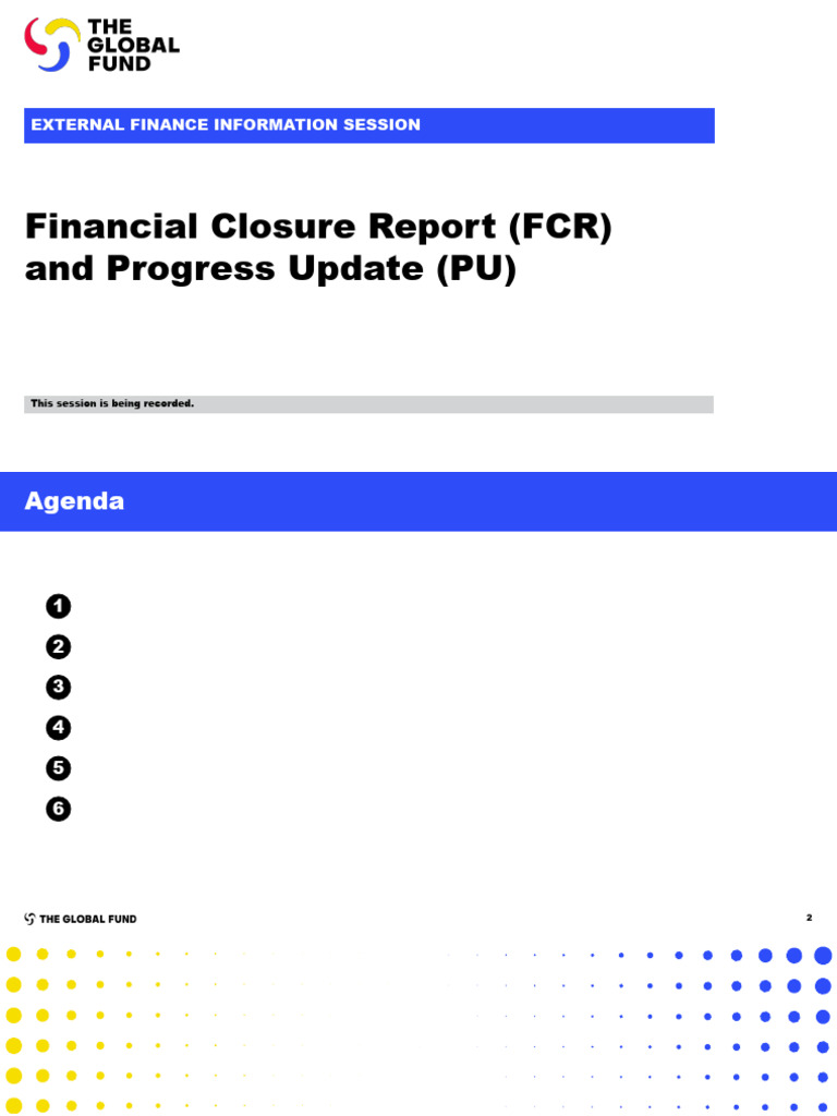 CR 2024-07-23-Pu-Fcr Presentation en | PDF | Expense | Data Quality