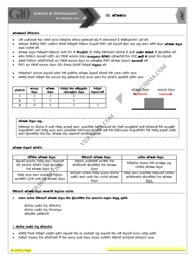 G10_05_Friction (1) | PDF