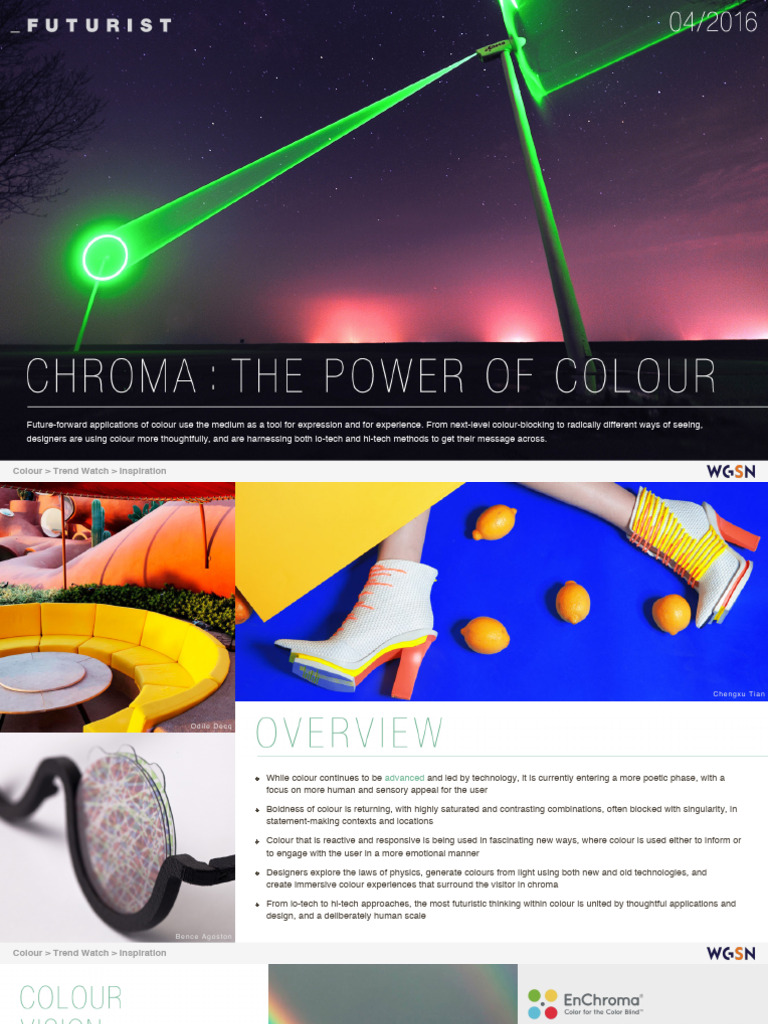 Chroma The Power of Colour | PDF | Color | Mercedes Benz