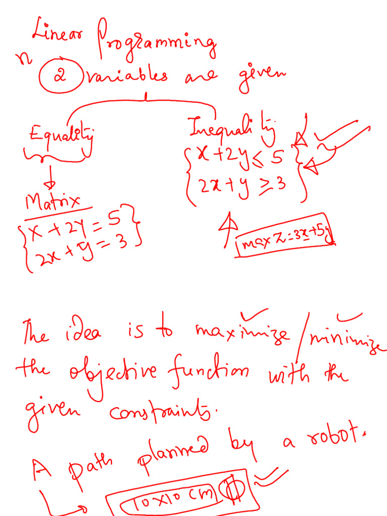Linear Prog Class | PDF
