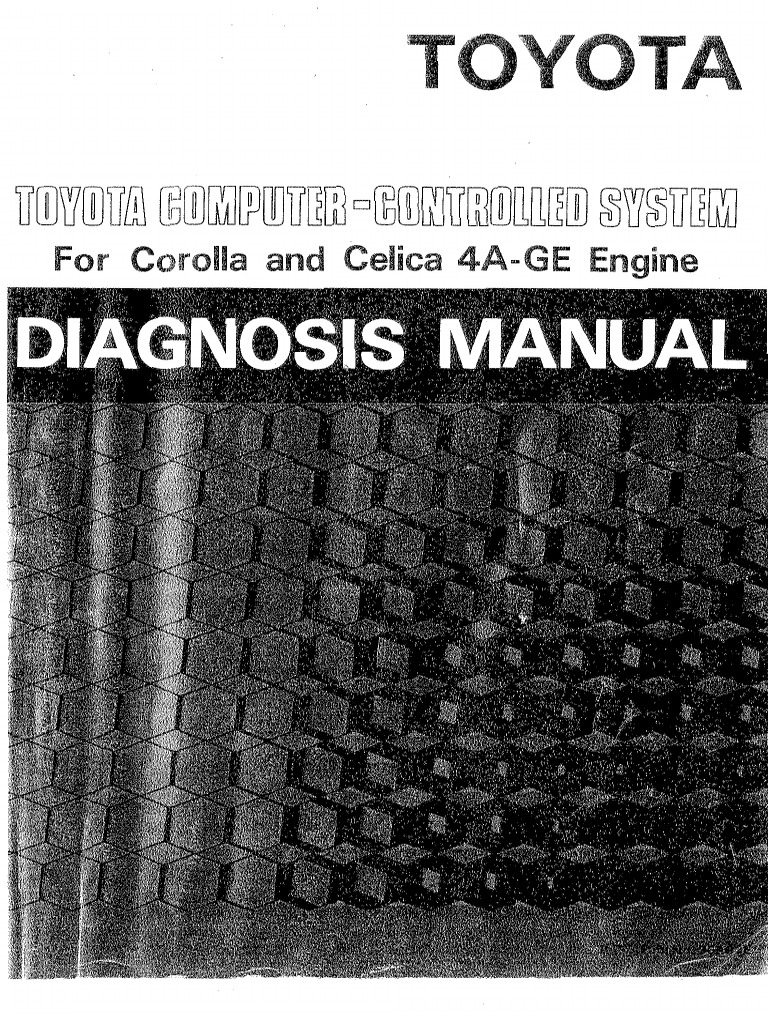 Manual Corolla y Celica 4A-GE 93 | PDF