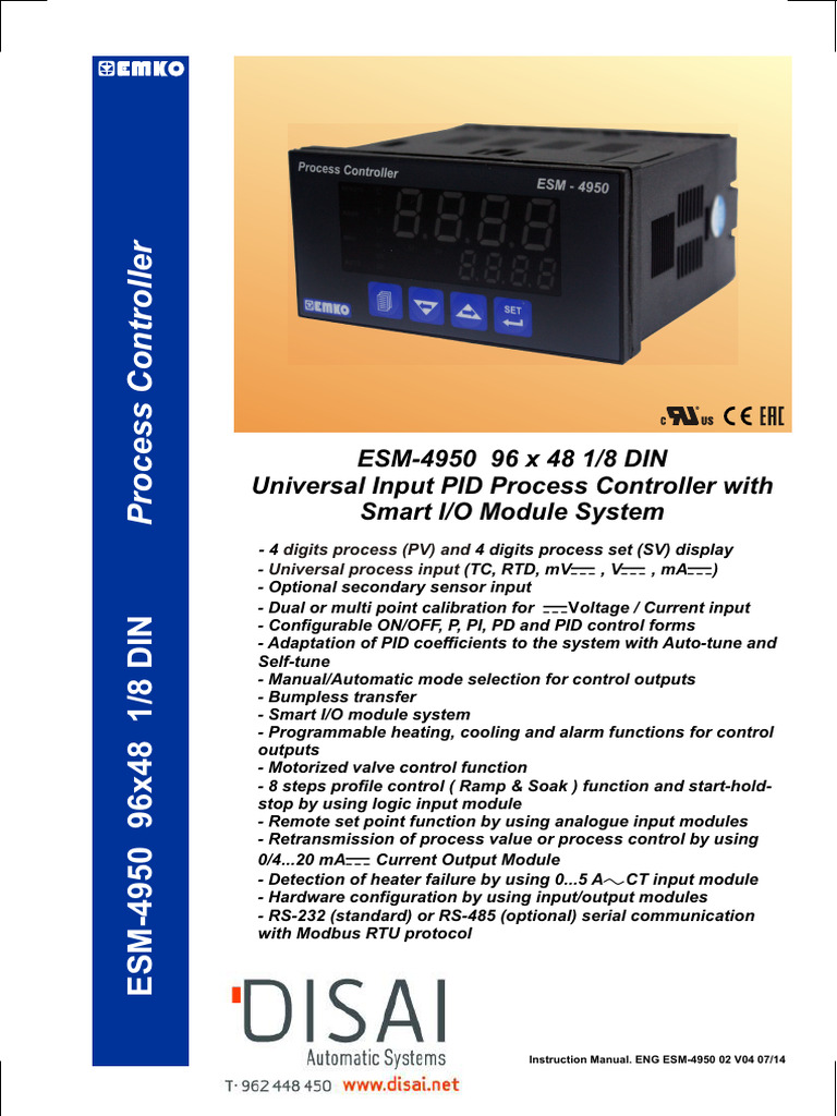 Esm 4950 | PDF | Fuse (Electrical) | Power Supply