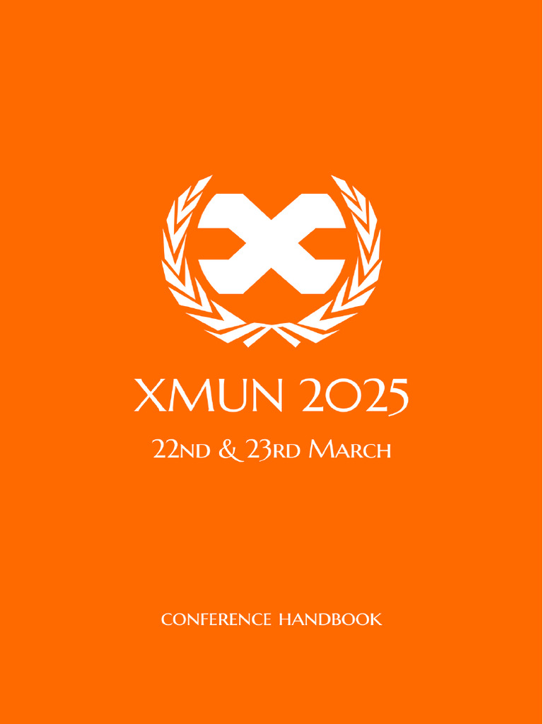 X MUN Conference Handbook | PDF | Committee | Meetings