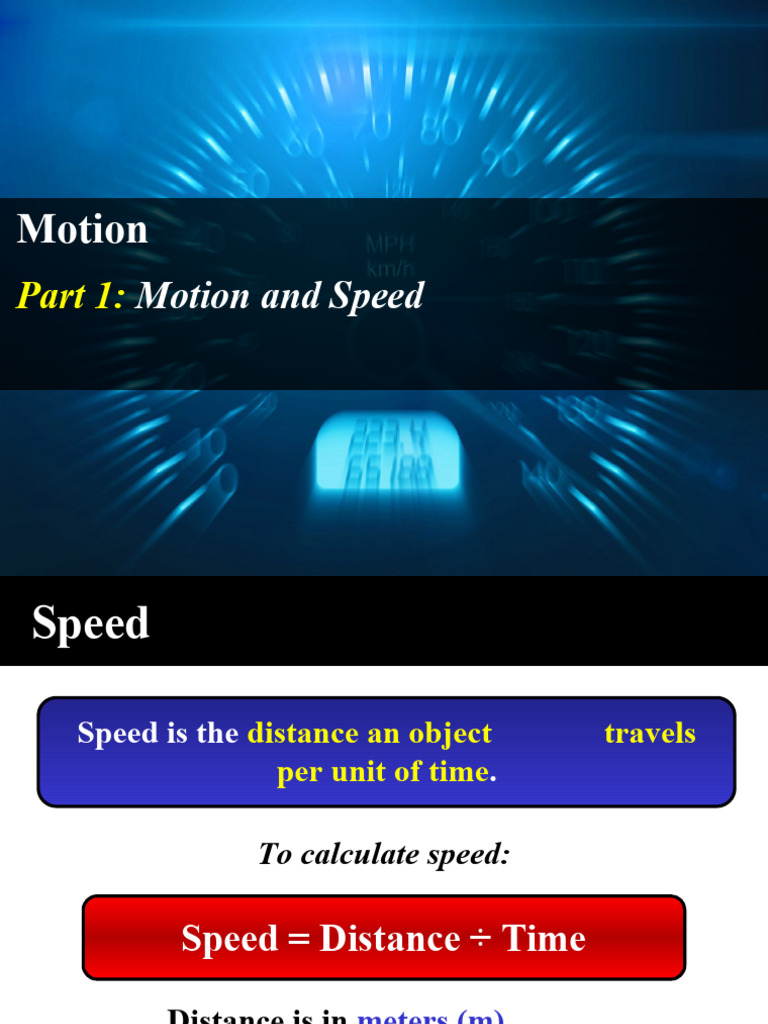 Speed and Describing Movement Using Graph | PDF | Acceleration | Velocity