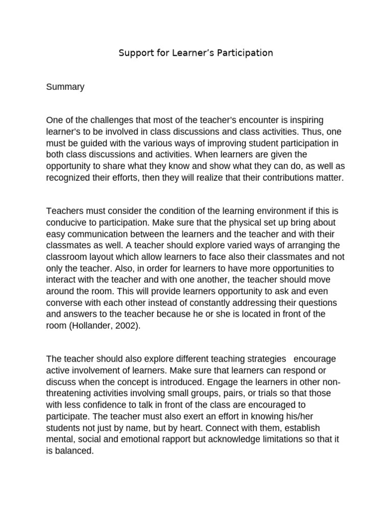 summary | PDF | Educational Assessment | Learning Styles