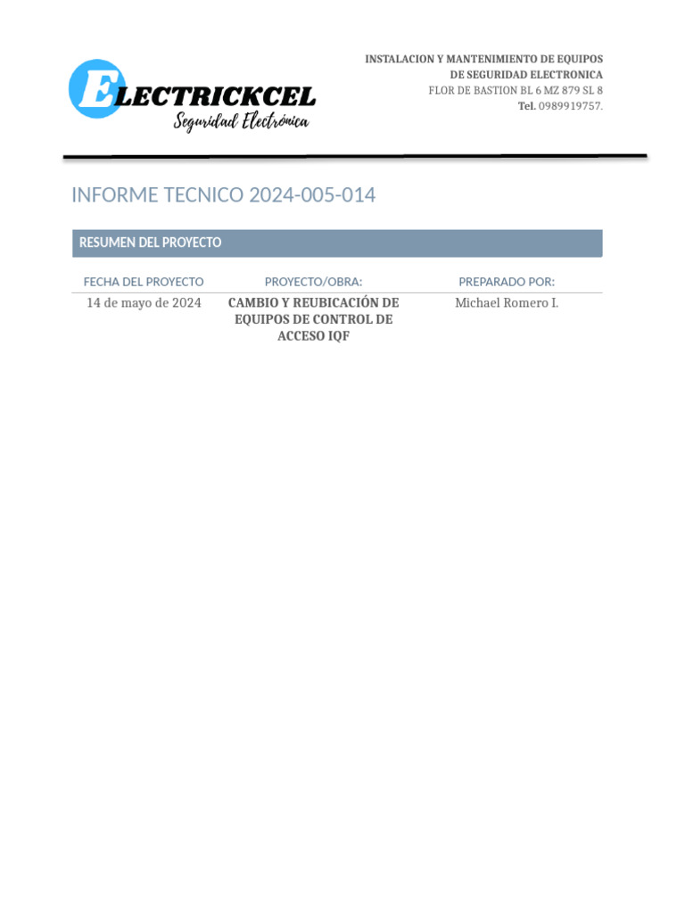 Informe C.A Ppja Iqf | PDF