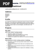 Divya Resume | PDF
