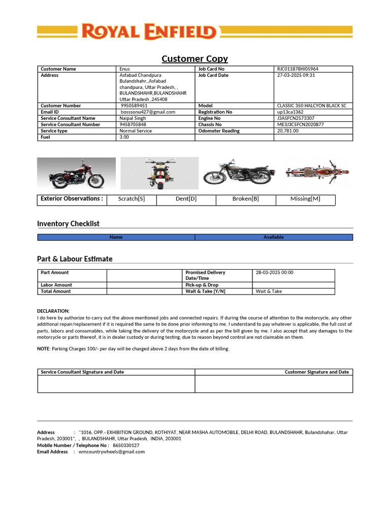 CustomerCopy 27 - 03 - 2025 09-40-38 | PDF